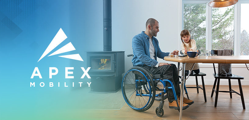 A folding manual wheelchair with form for function – APEX Mobility